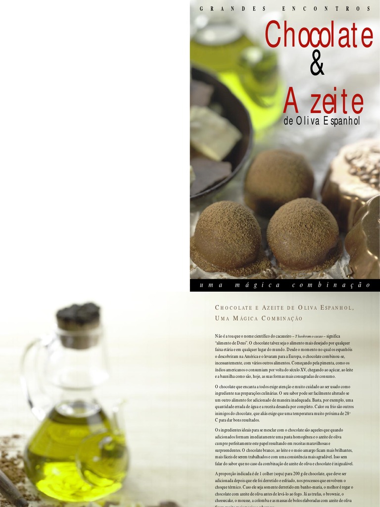 Chocolate | PDF | Chocolate | Chá