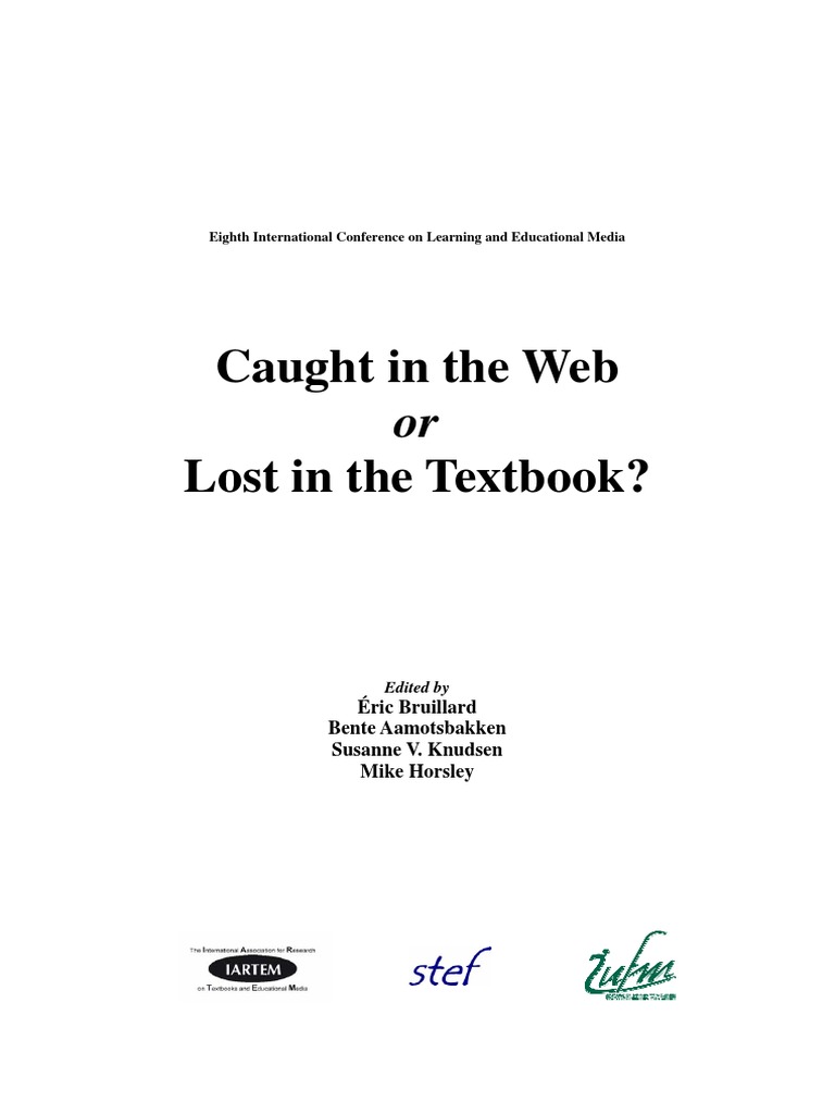 Caught in The Web Lost Textbook Intersectionality | PDF | Educational Technology | Textbook