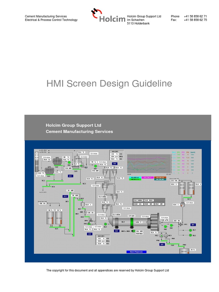 R CMS ECT 08 1442 E HMI Design Spec Guideline MainDoc V1 1 | PDF | User ...