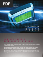 PV101-A User Menual | PDF | Menu (Computing) | Transmission (Mechanics)