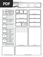 456029-Character Sheet ROGUE EDITABLE | PDF | Role Playing Games | Gaming
