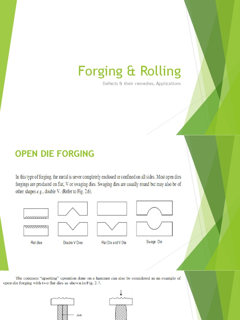 Forging Rolling Defects | PDF | Forging | Alloy