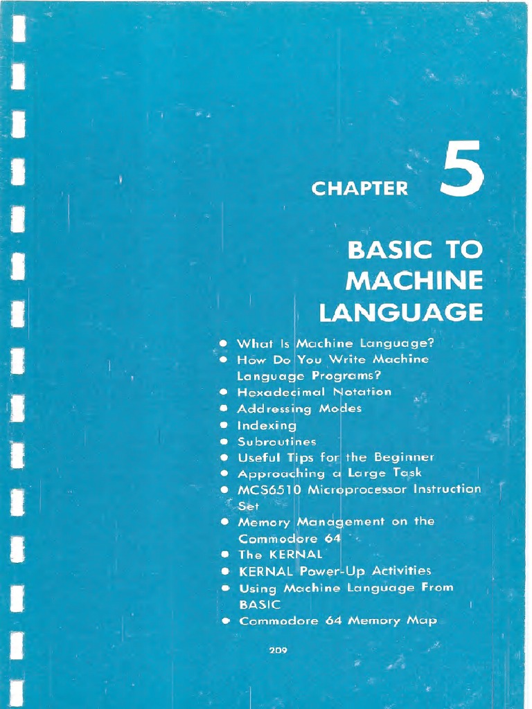 c64-Programmers Reference Guide-05-Basic to Machine Language ...