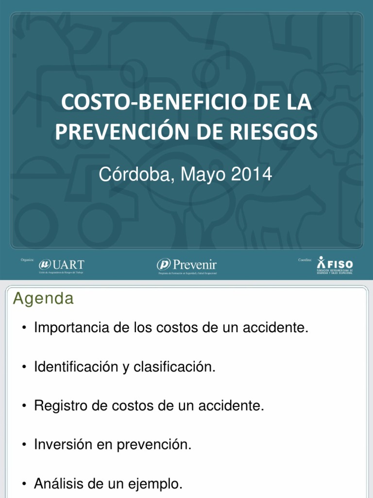 Costo-Beneficio de La Prevención de Riesgos: Córdoba, Mayo 2014 | PDF ...