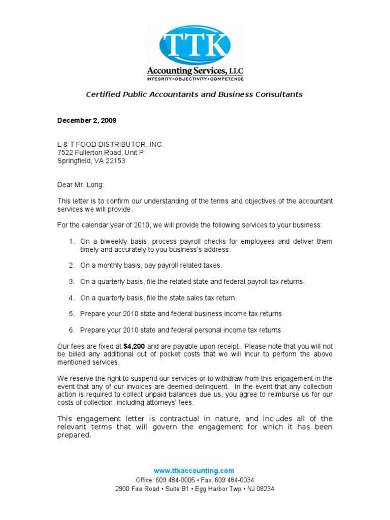 L T Produce Inc Payroll and Tax Services Eng LRT 2010 | PDF | Payroll ...