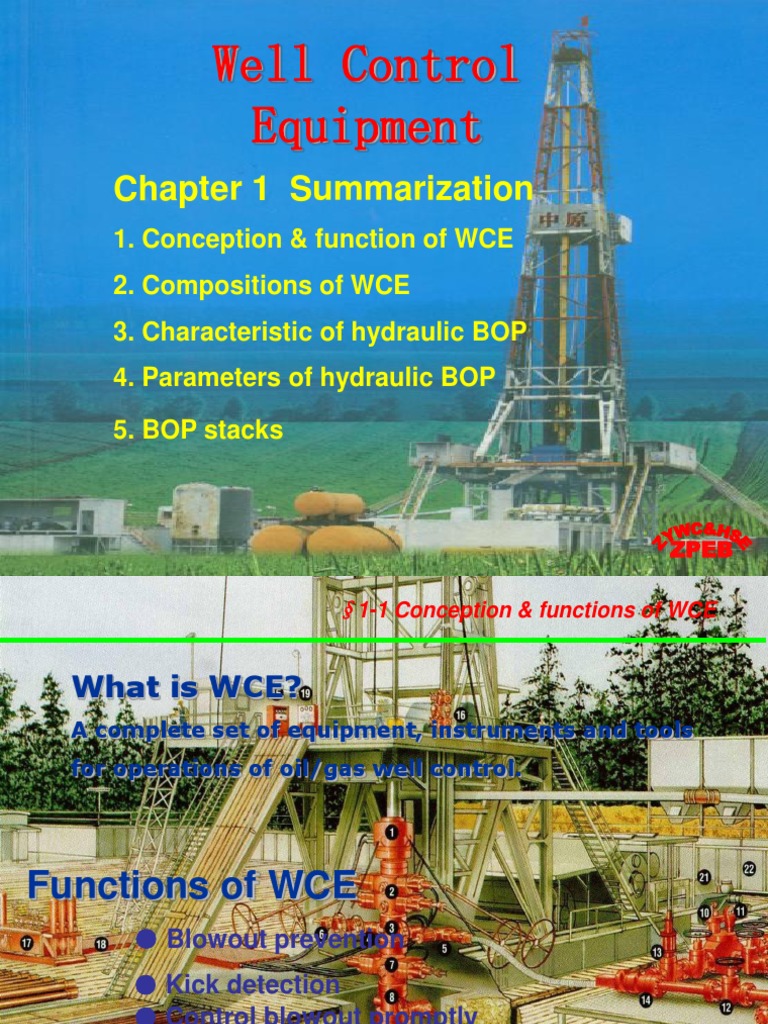 Overview of Well Control Equipment | PDF | Mechanical Engineering | Nature