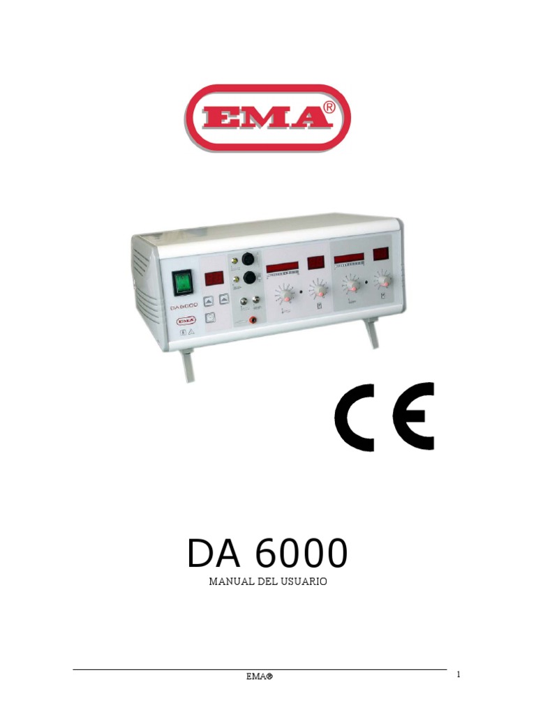 DA-6000 Esp PSJ | PDF | Corriente eléctrica | Pelo