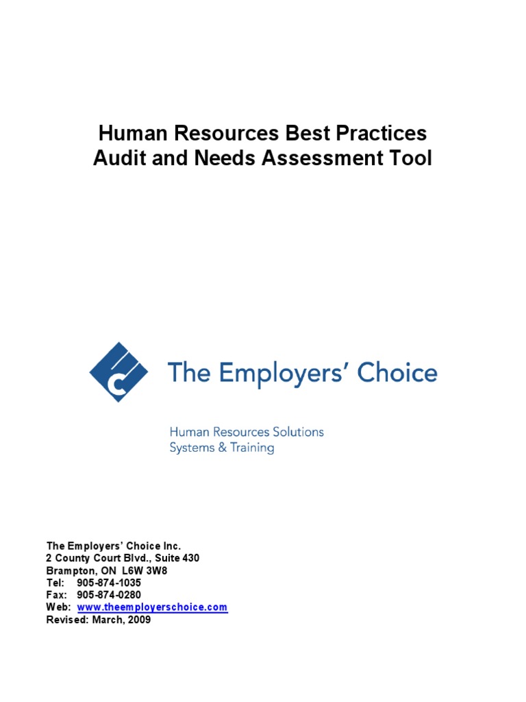 Auditing HR and HR Systems | PDF | Human Resource Management | Recruitment
