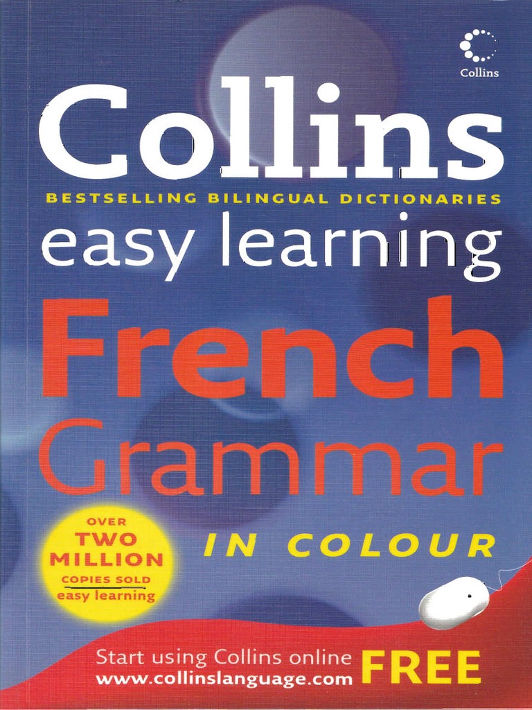Collins Easy Learning French Grammar (Gnv64) | Grammatical Gender ...