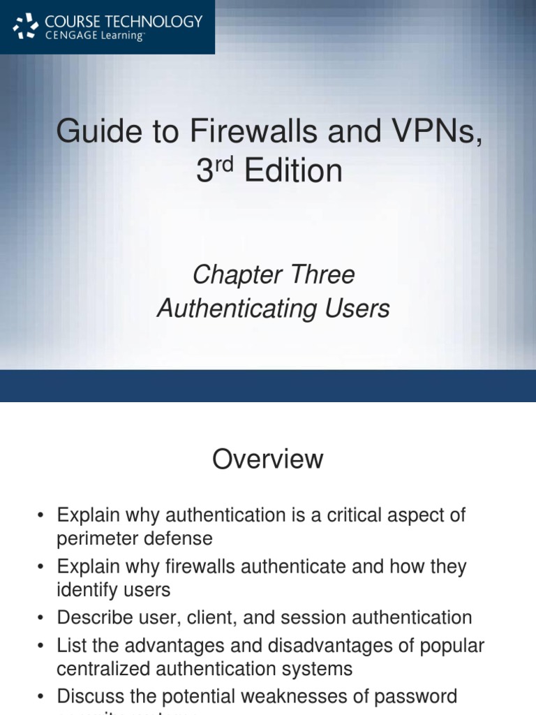 PPT ch03 | PDF | Radius | Password