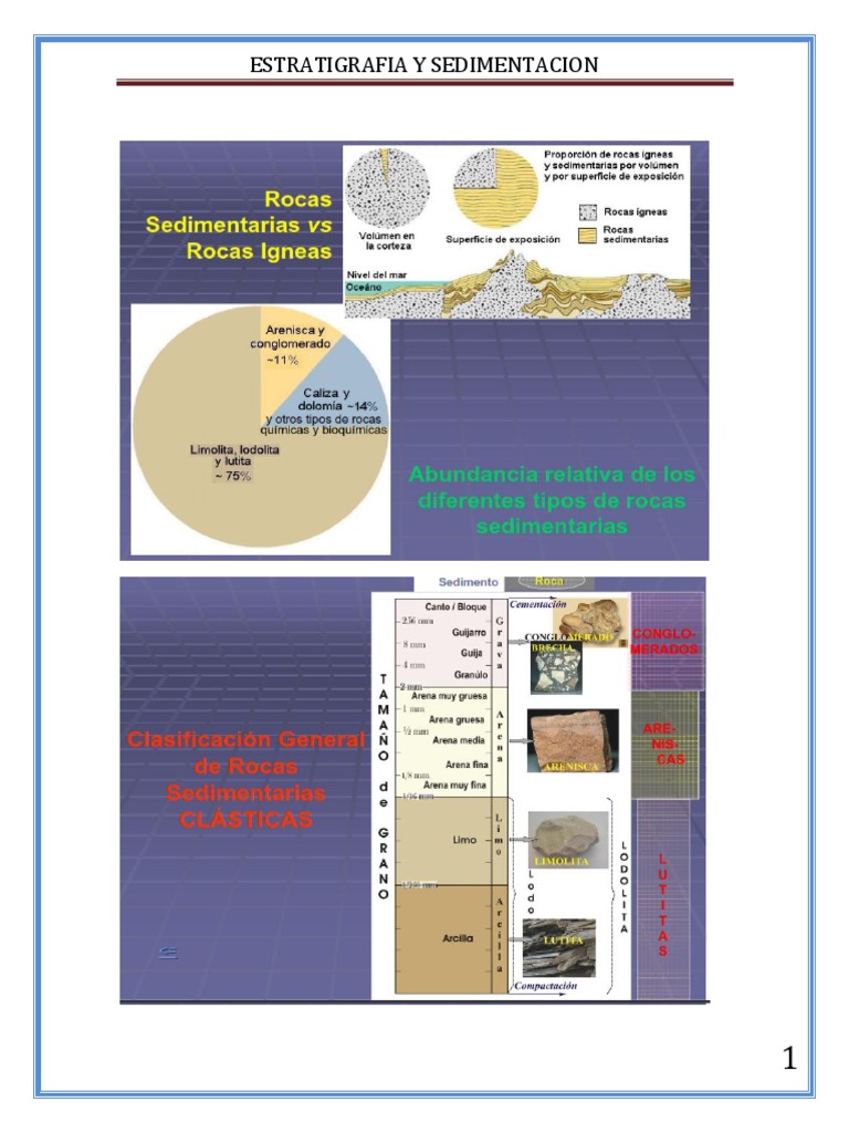 Identificacion y Clasificacion de Rocas Clasticas ...