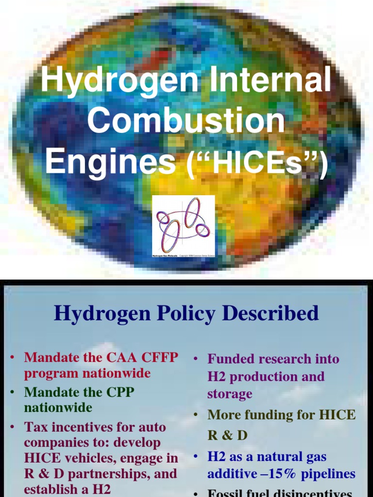 Hydrogen Intl Combustion Schwartz | PDF | Liquid Hydrogen | Hydrogen