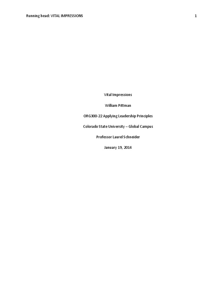 Understanding First Impressions | PDF