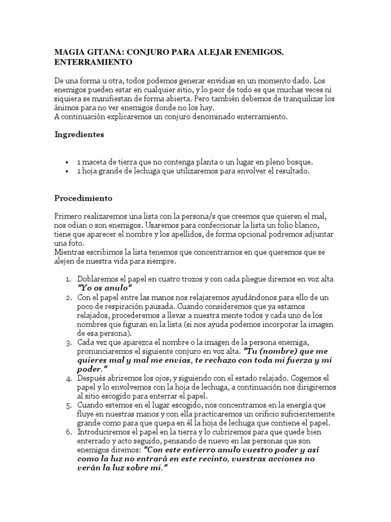 Magia Gitana | PDF | Ocio