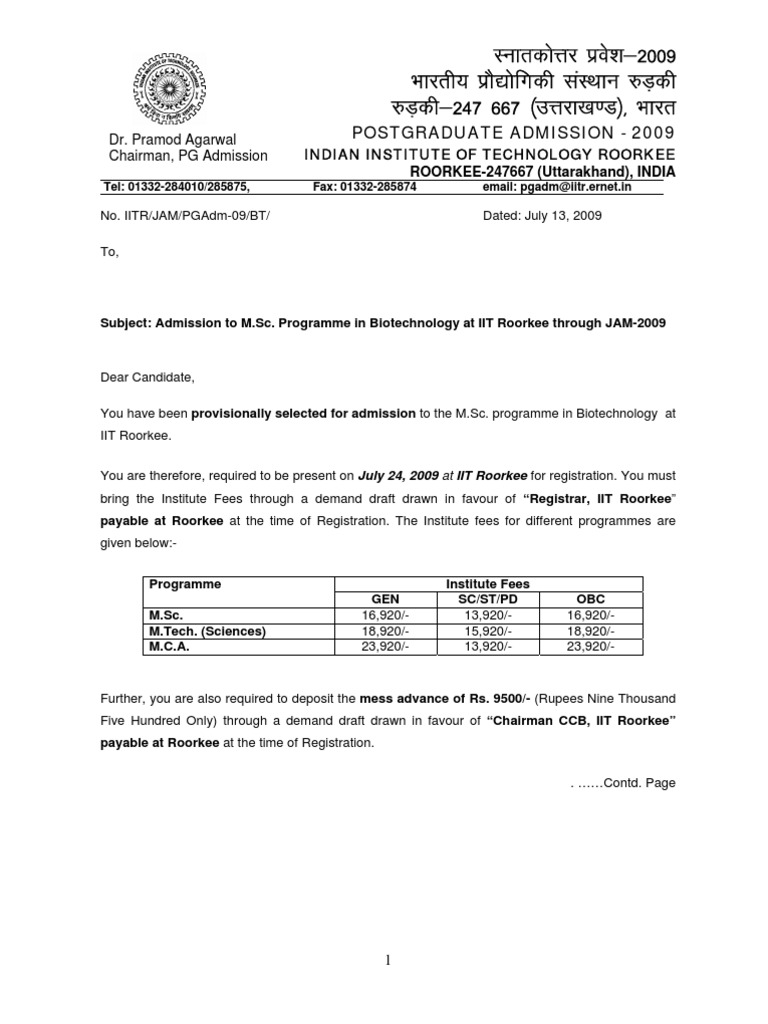 Sample Offer Letter 71 New | PDF | Academic Degree | Vocational Education