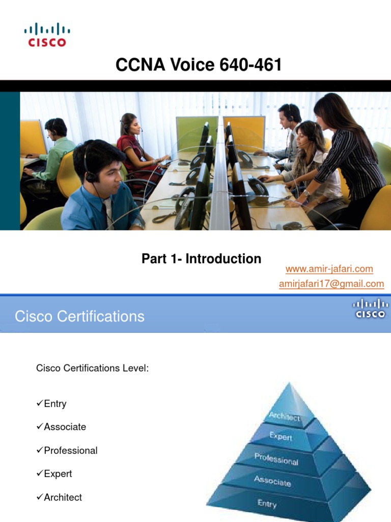 Part1 Introduction | PDF | Cisco Certifications | Voice Over Ip