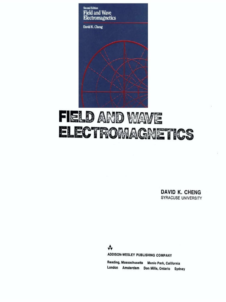 CHENG Field and Wave Electromagnetics Cheng | PDF | Euclidean Vector ...