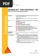Sikawrap®-300 C: Product Data Sheet | PDF | Fibers | Fibre Reinforced ...