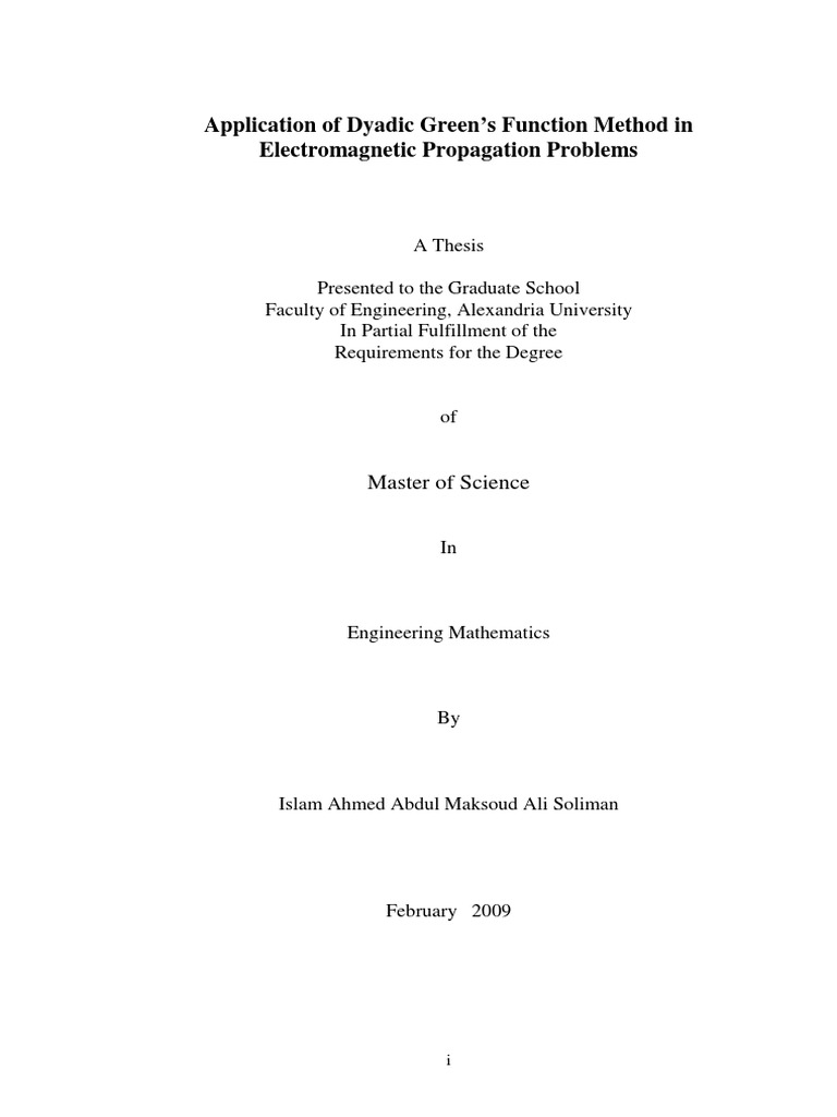 Green Function For Maxwells | PDF | Green's Function | Maxwell's Equations