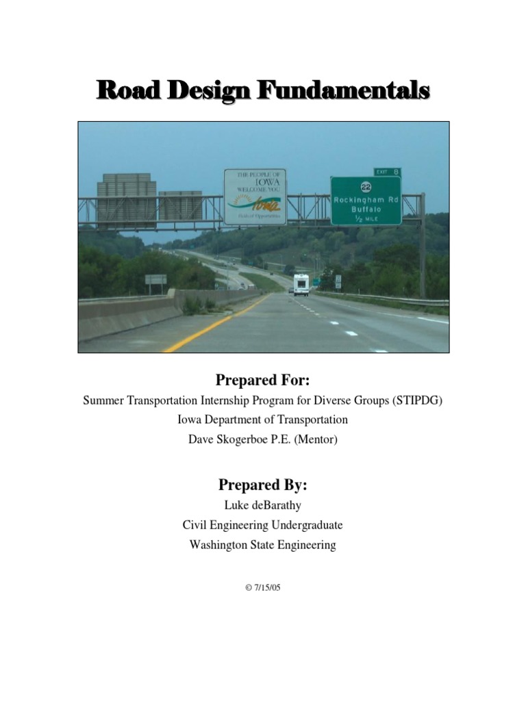 Road Design Basics | Highway | Design