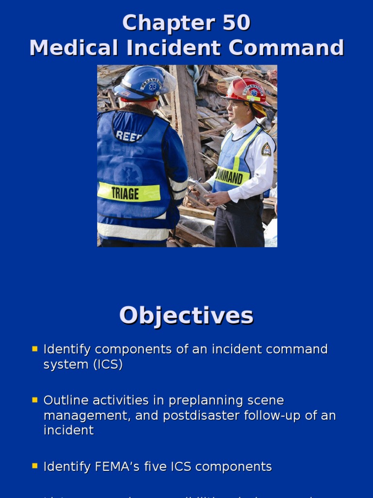 Medical Incident Command | PDF | Incident Command System | Emergency ...