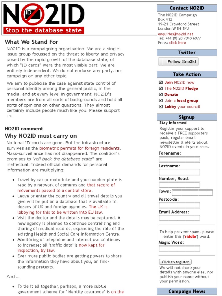Defending Privacy Against Database State | PDF | Identity Document ...