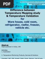 Temperature Mapping Guidelines for Pharma | PDF | Refrigeration | Warehouse