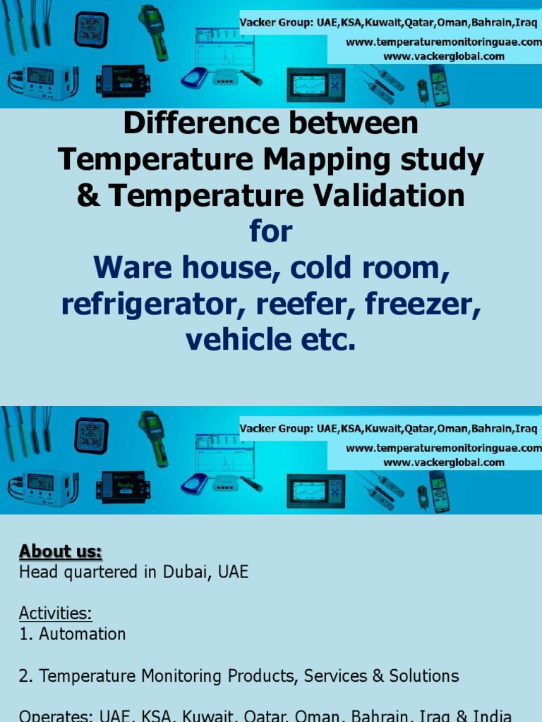 Diffference Between Temperature Mapping Study and Validation | PDF ...