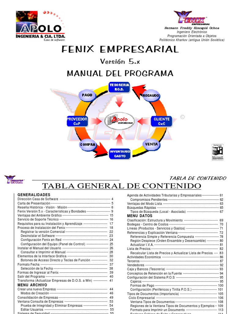 Fenix | PDF | Microsoft Windows | Windows Nt