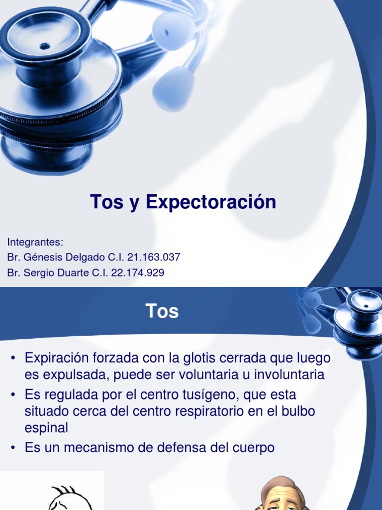 Tos y Expectoracion | PDF | Tos | Enfermedades respiratorias