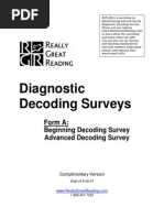 San Diego Quick Assessment-6 | PDF | Educational Assessment | Reading ...