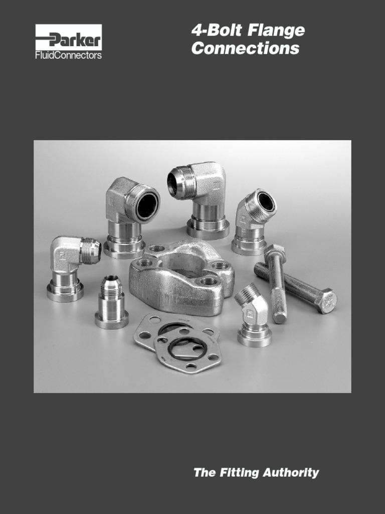 Parker 4bolt Flanges J-Flange | PDF | Screw | Manmade Materials