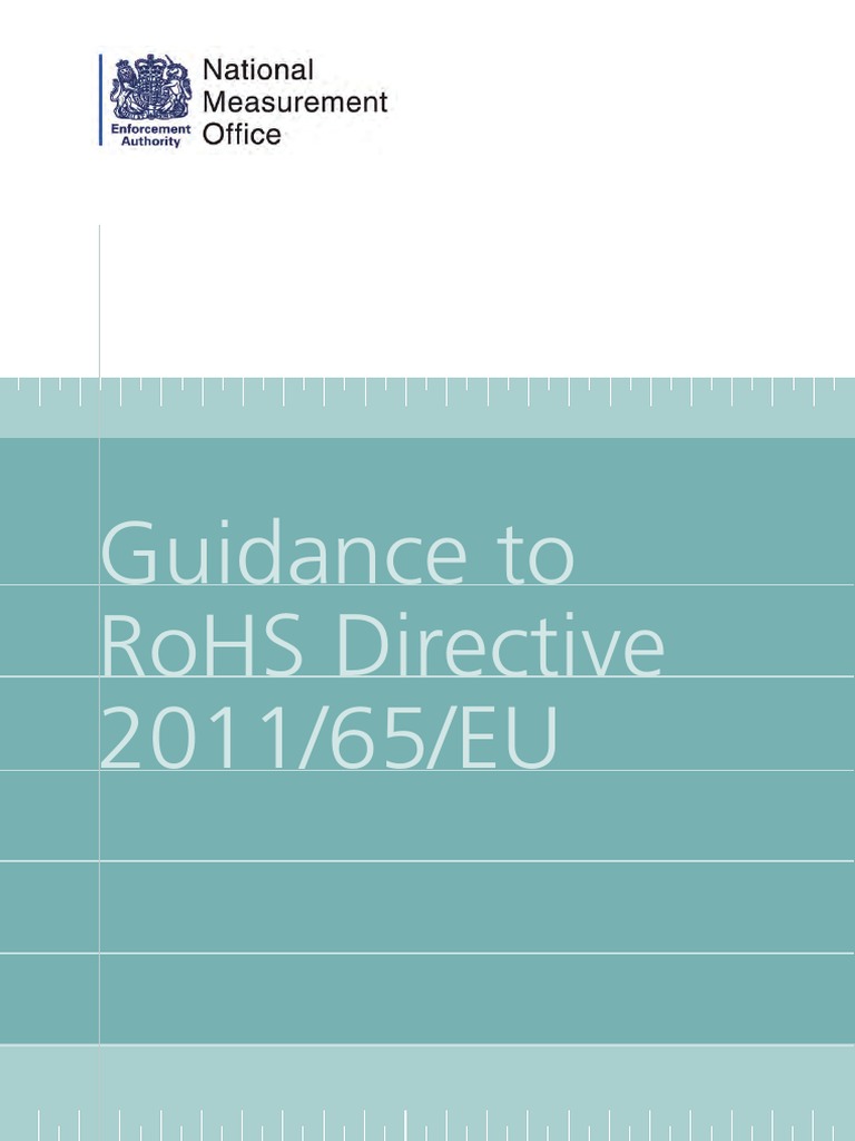 ROHS | PDF | Medical Device | Regulatory Compliance