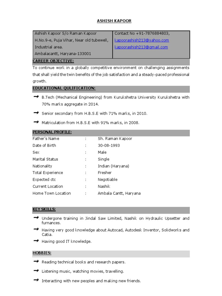 Ashish Resume | PDF