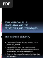Tour Guiding Module | PDF | Tourism | Leadership
