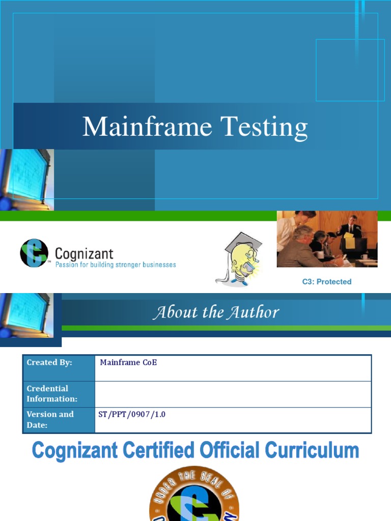 Mainframe Testing | PDF | Computer Data | Computer Engineering