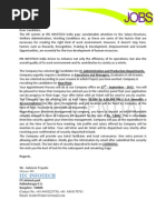 WIPRO Relieving Letter | PDF | Business | Technology & Engineering