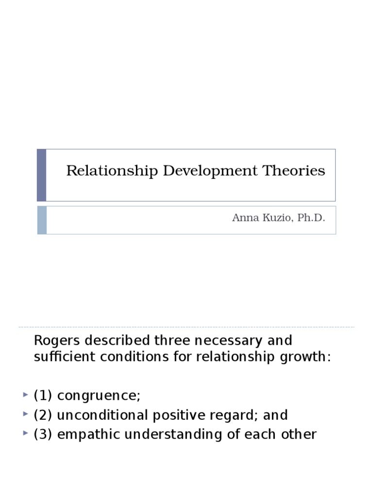 Relationship Theories for Scholars | PDF | Nonverbal Communication ...