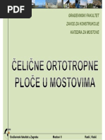 Mostovi 2 Celicne Ortotropne Ploce U Mostovima PDF | PDF