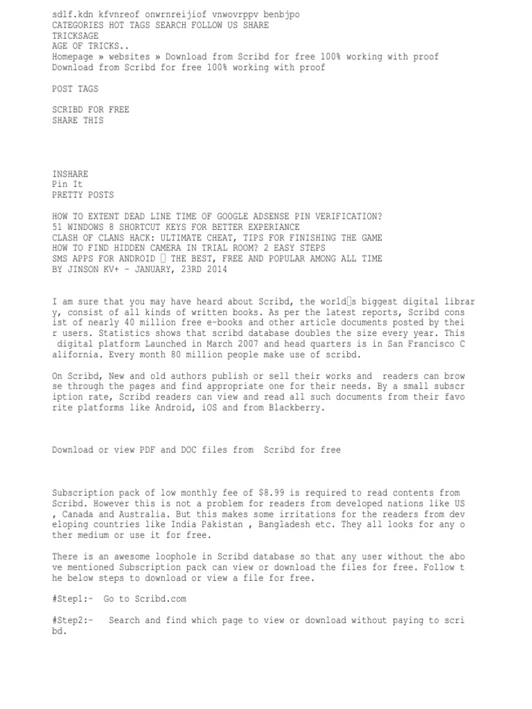 SDFDSF | PDF | Scribd | Android (Operating System)