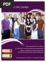 Tefl Certification & Teaching English Online IN 2020 | PDF | English As ...