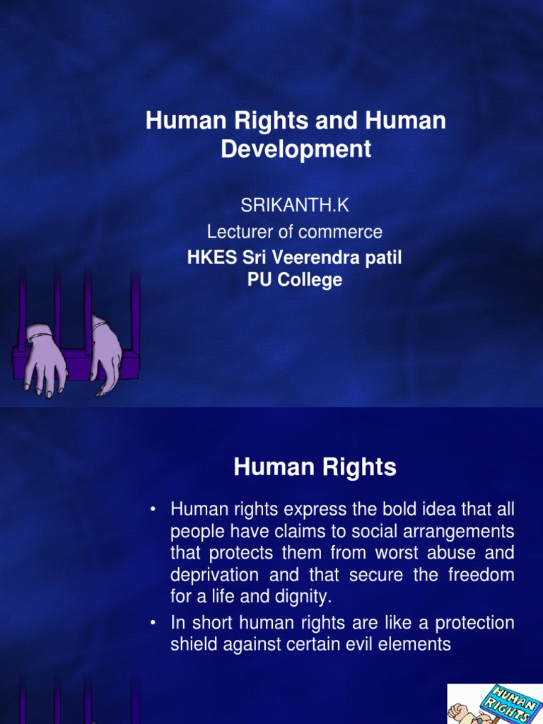 Human Rights and Human Development | PDF | Human Rights | Human ...
