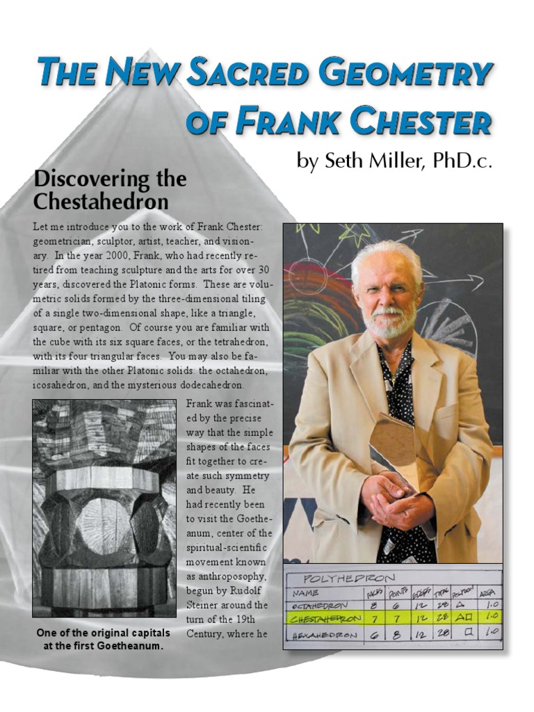 The New Sacred Geometry of Frank Chester by Seth Miller | PDF | Shape ...