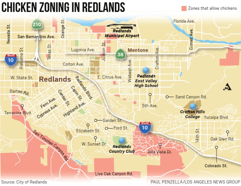 Redlands Zoning Map Overview | PDF | Travel