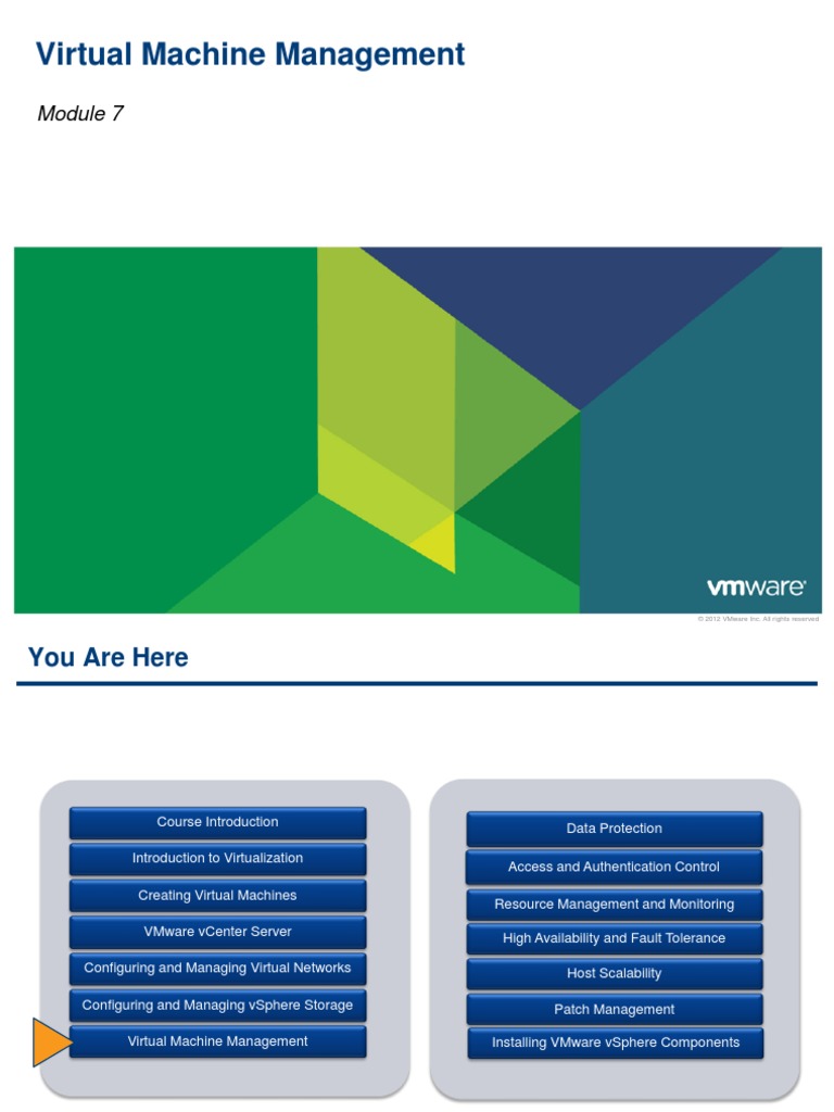 Managing Virtual Machines | PDF | V Mware | Virtual Machine