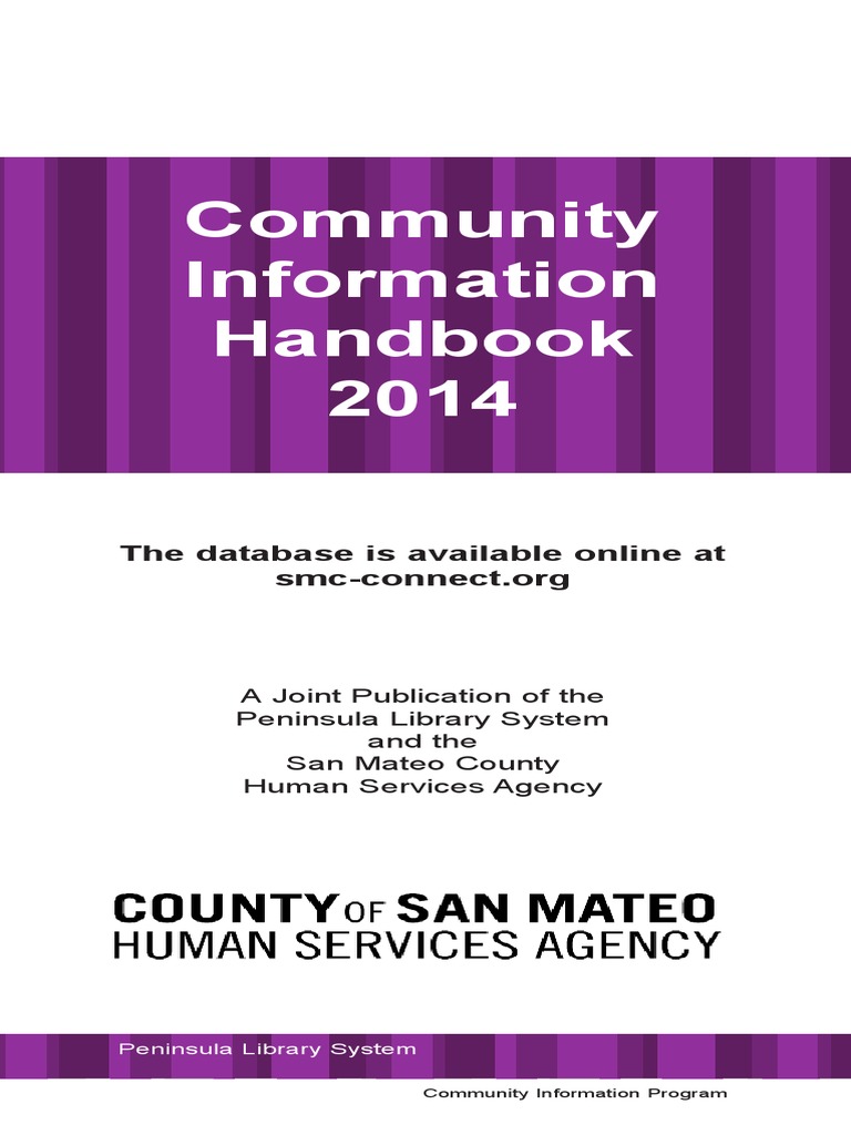San Mateo Community Information Handbook 2014 | PDF | Supplemental ...