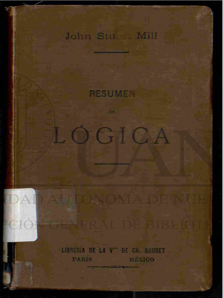 Sistema de Lógica, John Stuart Mill | PDF | Science | Ciencia filosófica