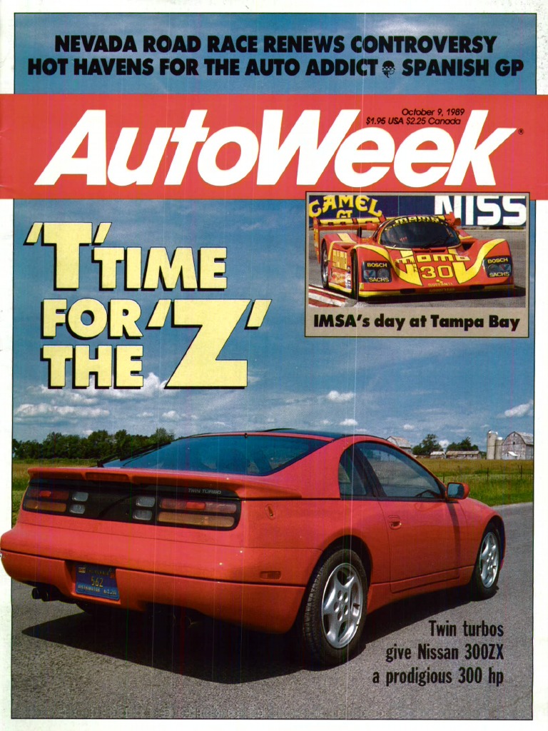 Autoweek October 9, 1989 | PDF | Manual Transmission | Vehicle Technology