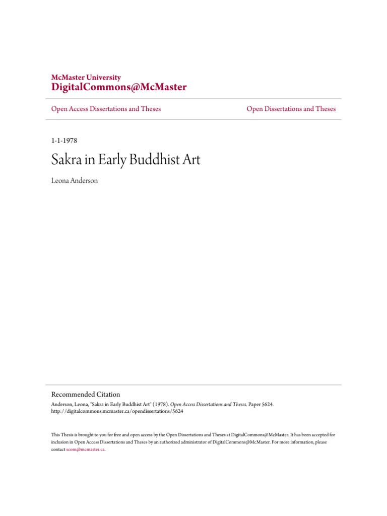 Sakra in Early Buddhist Art: Tracing the Development and Changing Role ...