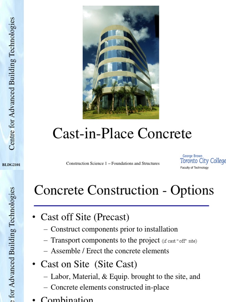 Concrete Construction | PDF | Deep Foundation | Framing (Construction)
